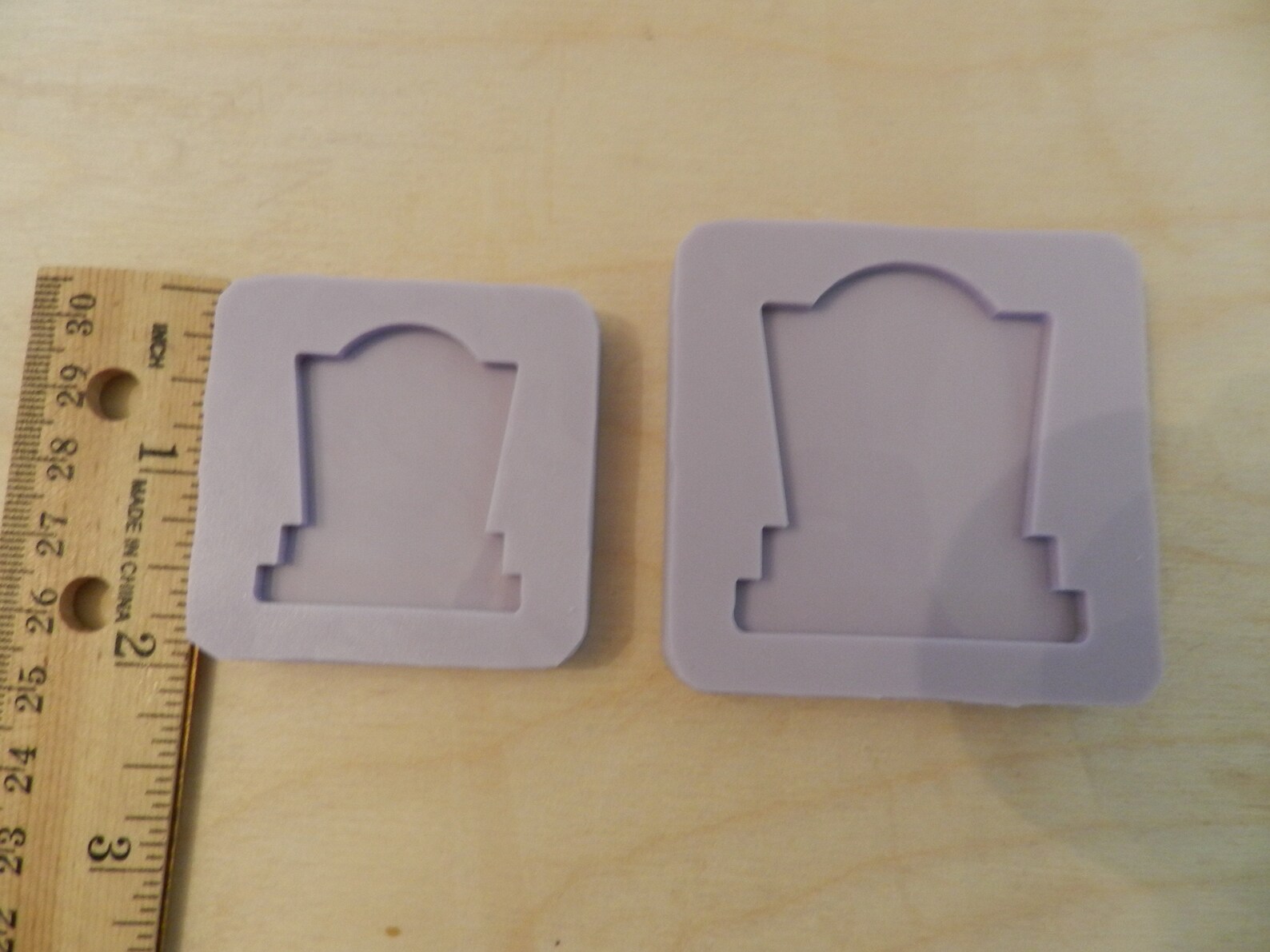 Tombstone Silhouette Silicone Mold for Resin and Epoxy. Sized - Etsy