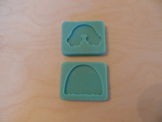 2 Rainbow Silhouette Silicone Mold for Resin and Epoxy. - Etsy