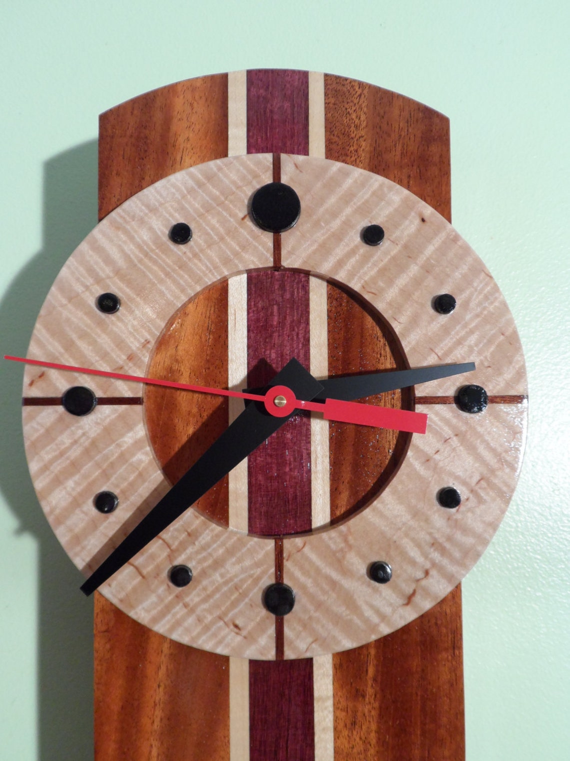 Wooden Pendulum Clock | Etsy