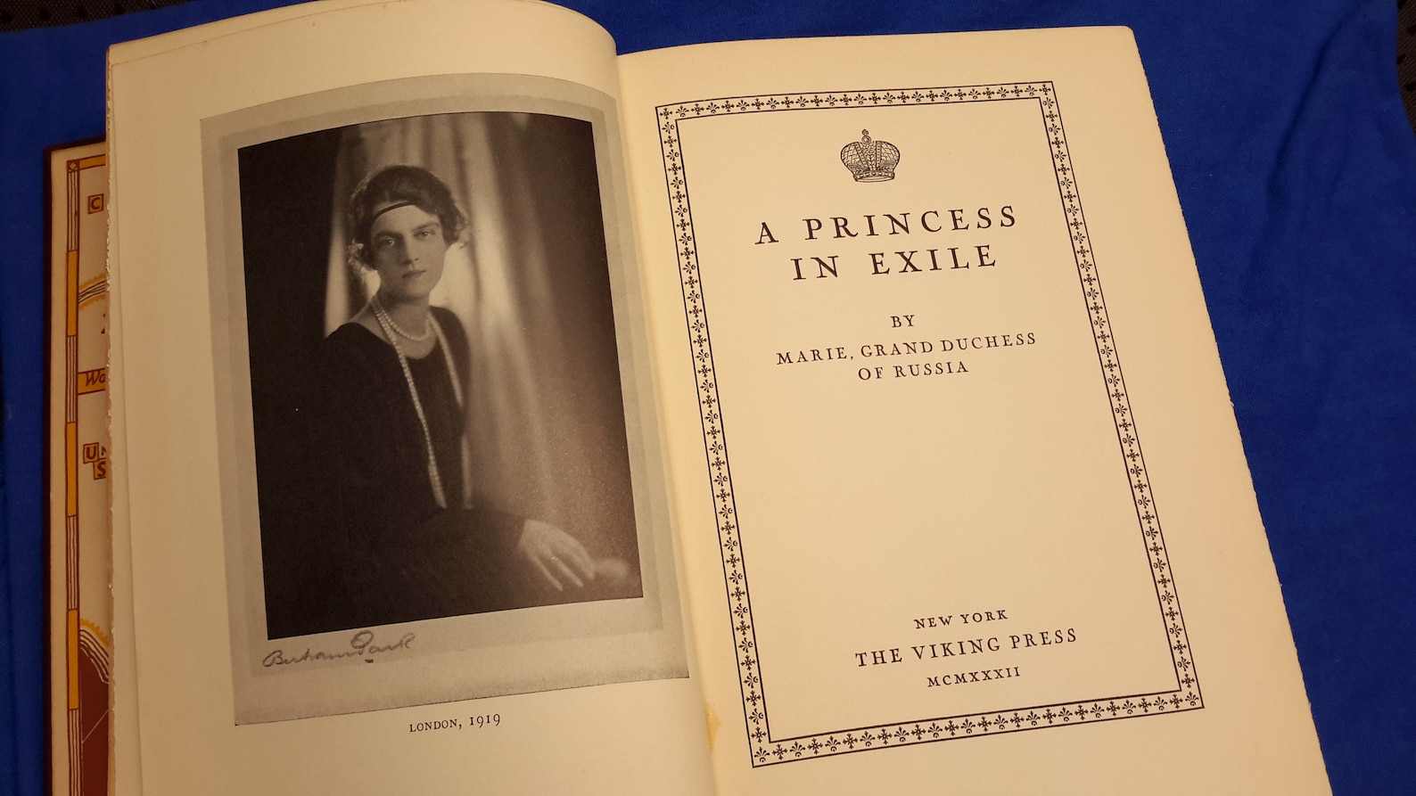 A Princess In Exile by Marie Grand Duchess of Russia printed | Etsy