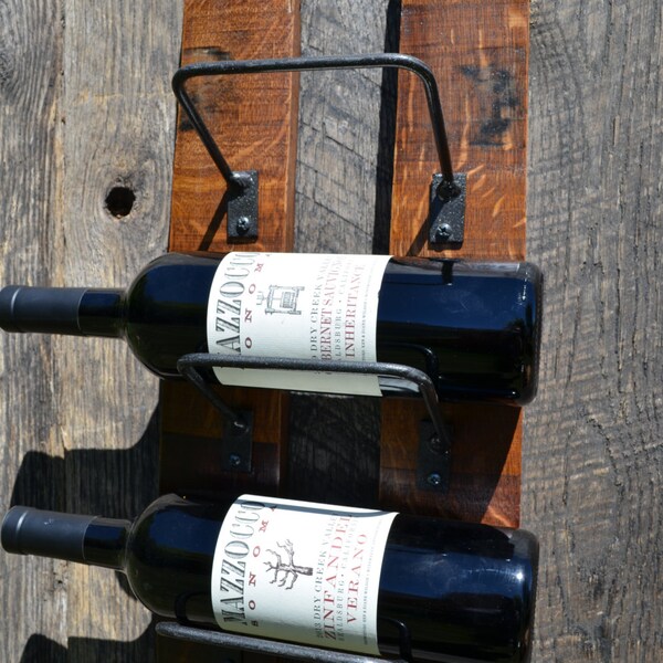 Rustic Wine Rack - Etsy