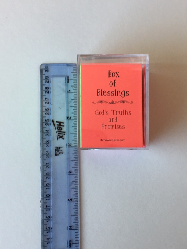 Box of Blessings 200 Scripture Cards Encouragement Bible Verse - Etsy