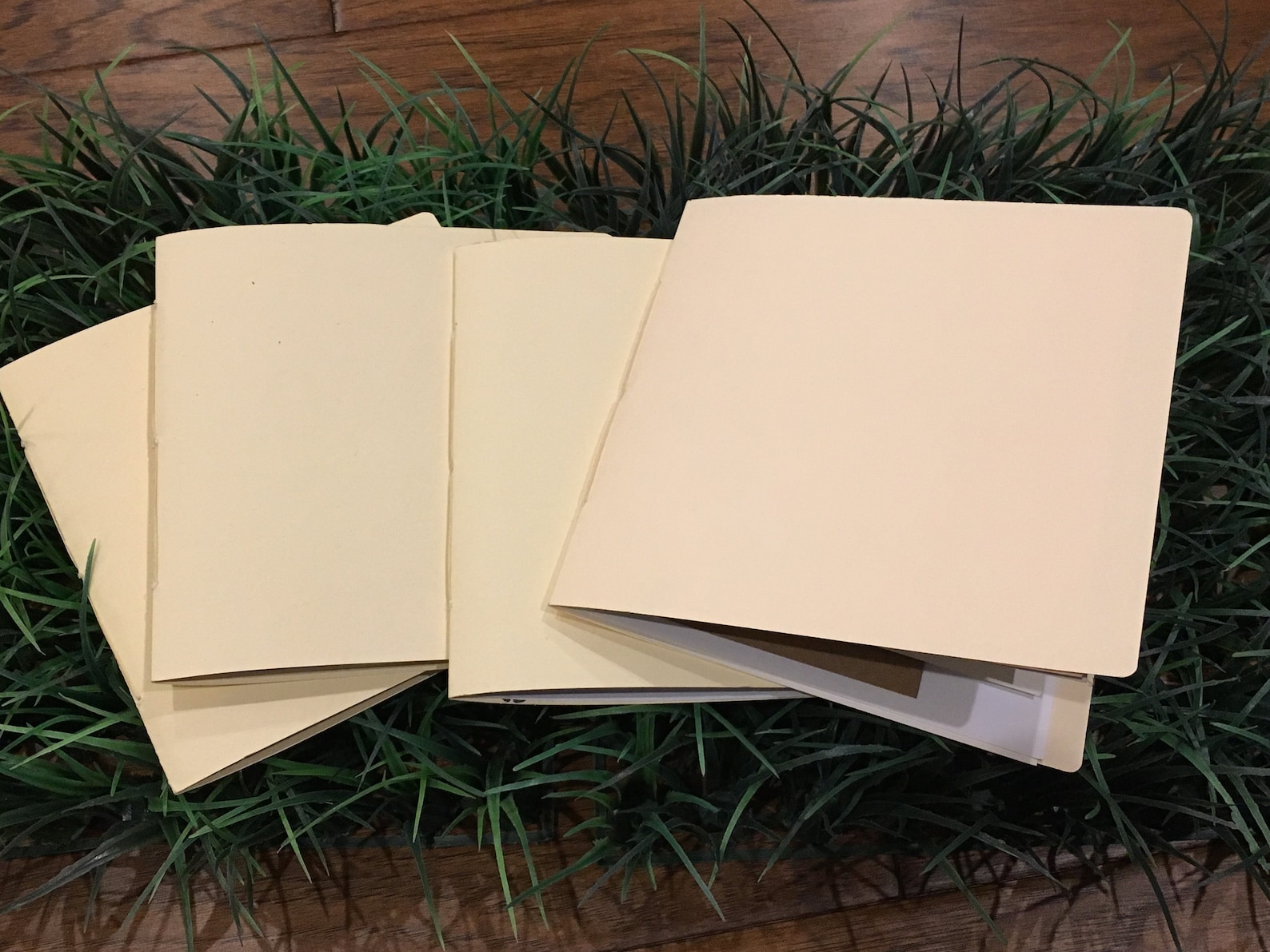 File Folder Journals Smash Books Art Junk Journaling Blank Books 6x6 - Etsy