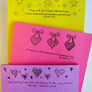 Scripture Pads (C) Isaiah, Phil, Micah, Matthew, Ephesians - Etsy