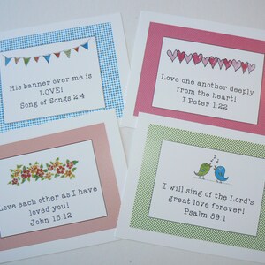 Scripture Valentines Digital Download Bible Verse Valentines Christian ...