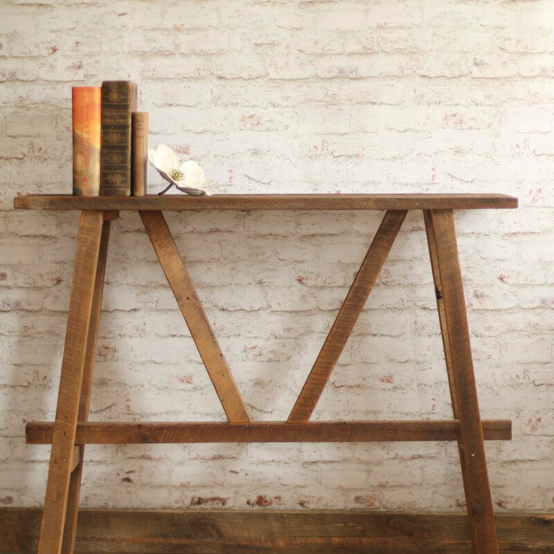 Rustic Console Table - Etsy