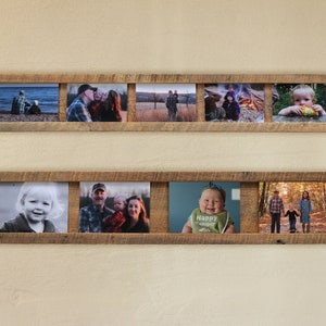 Quick Switch Photo Display Frame Made From Reclaimed Wood, Easy to ...