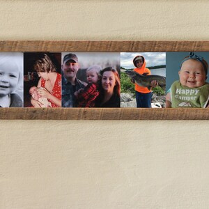 Quick Switch Photo Display Frame Made From Reclaimed Wood, Easy to ...