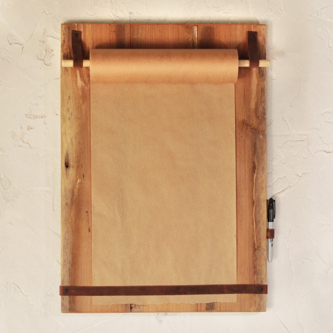 Wall Mounted Note Roll MULTIPLE SIZES Wall Mounted Memo Pad | Etsy