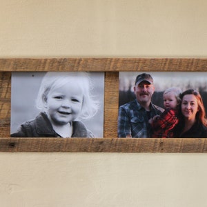 Quick Switch Photo Display Frame Made From Reclaimed Wood, Easy to ...
