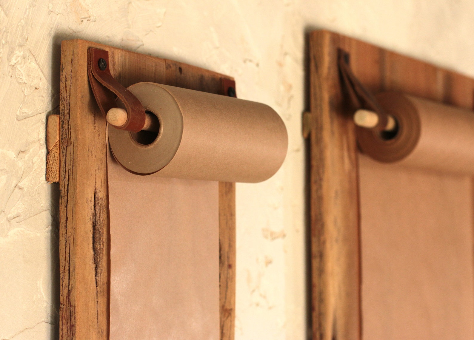 Wall Mounted Note Roll MULTIPLE SIZES Wall Mounted Memo Pad - Etsy