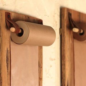 Wall Mounted Note Roll MULTIPLE SIZES , Wall Mounted Memo Pad, Butcher ...