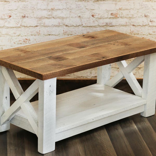 Farmhouse Coffee Table - Etsy