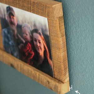 Quick Switch Photo Display Frame Made From Reclaimed Wood, Easy to ...