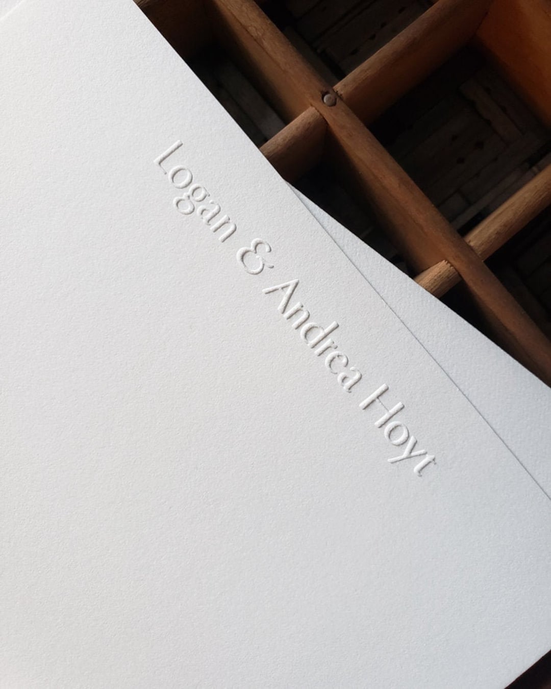 Embossed Stationery | Personalized Notecards - Etsy