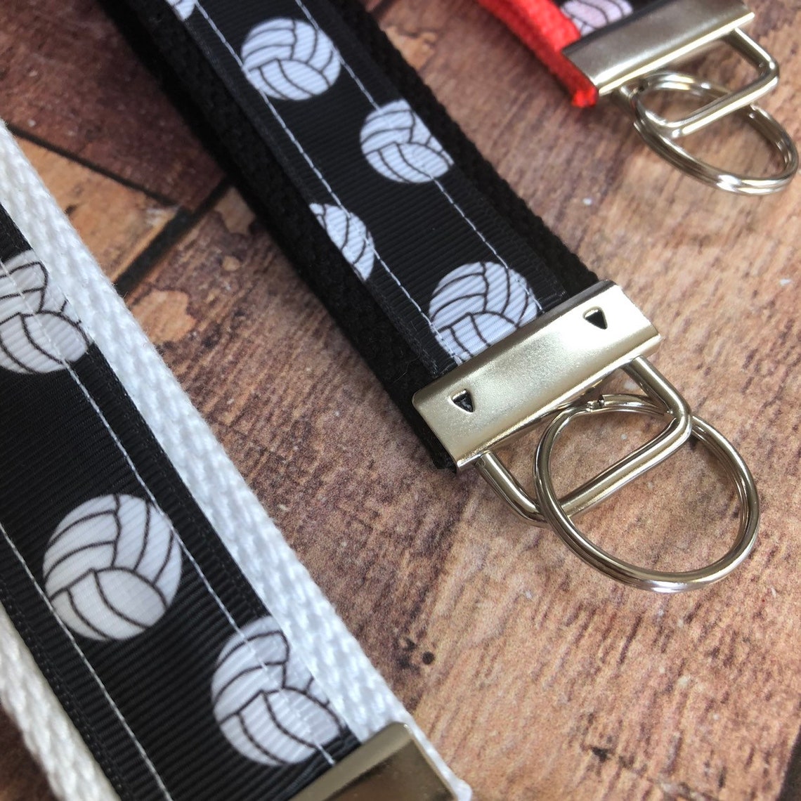 Volleyball Key Fob Keychain | Etsy
