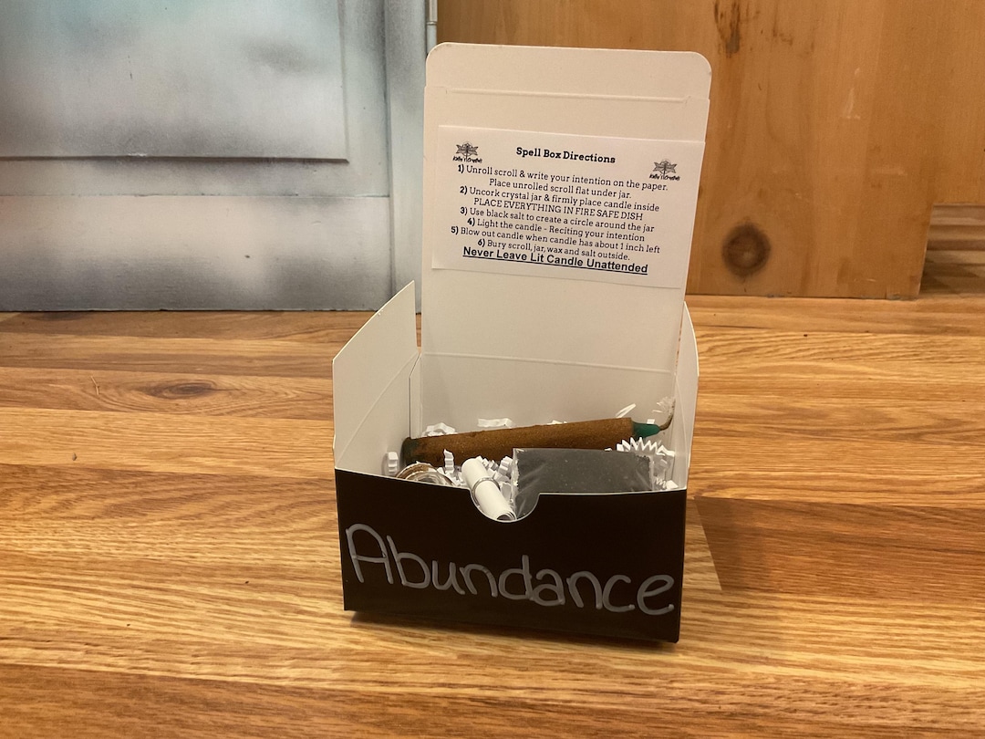 Abundance Spell Kit - Etsy