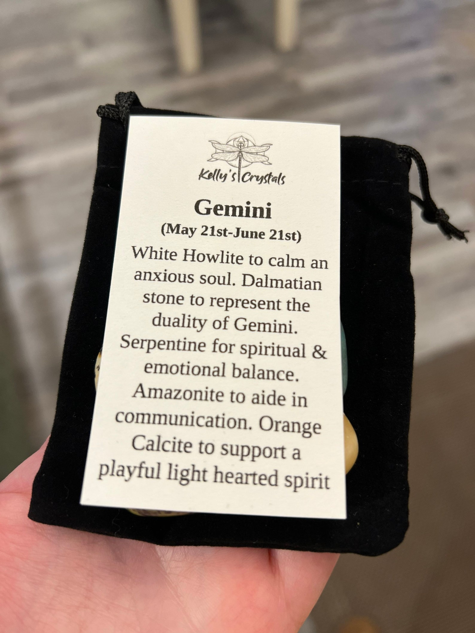 Gemini Crystal Set - Etsy