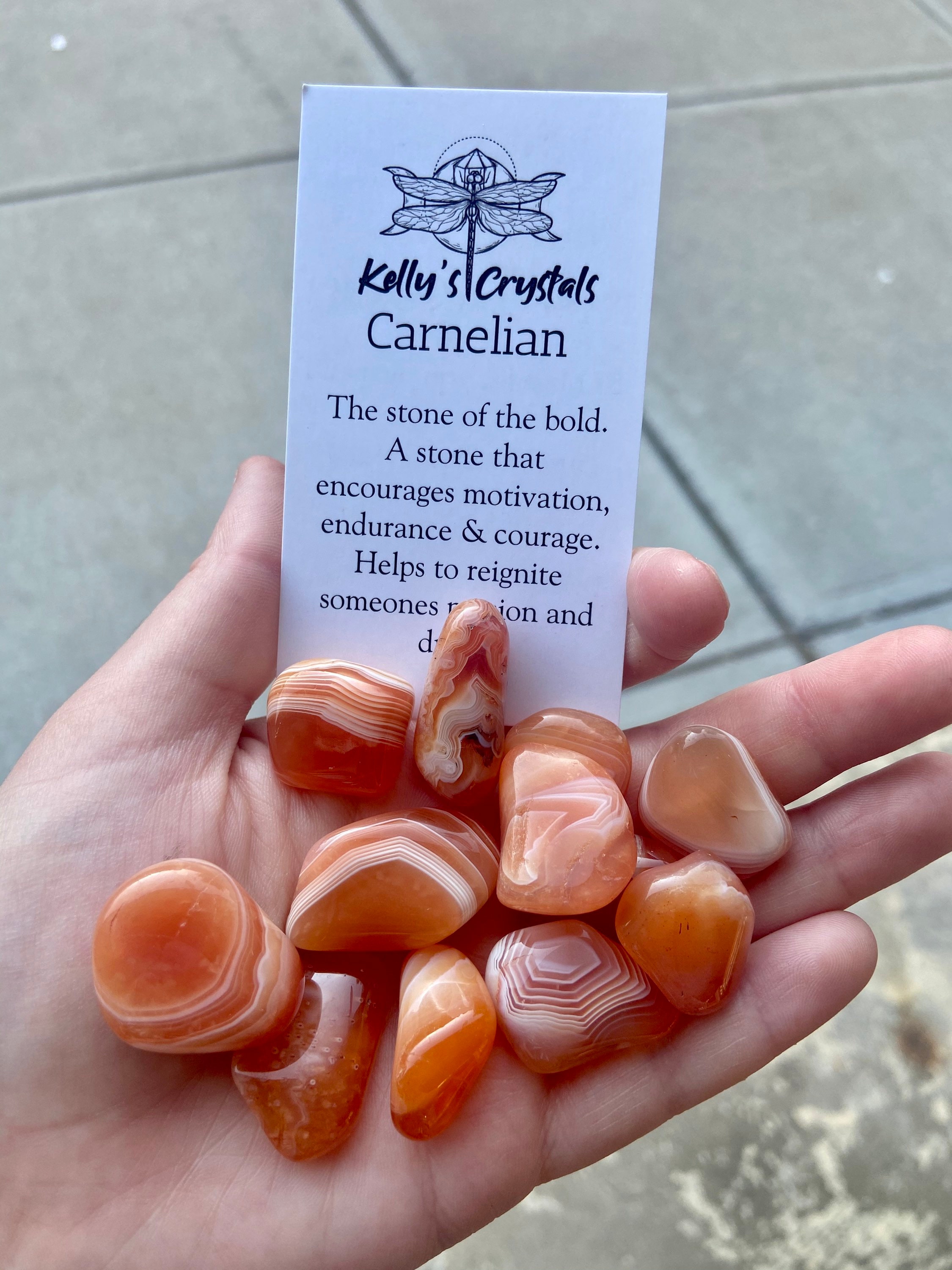 Tumbled Carnelian
