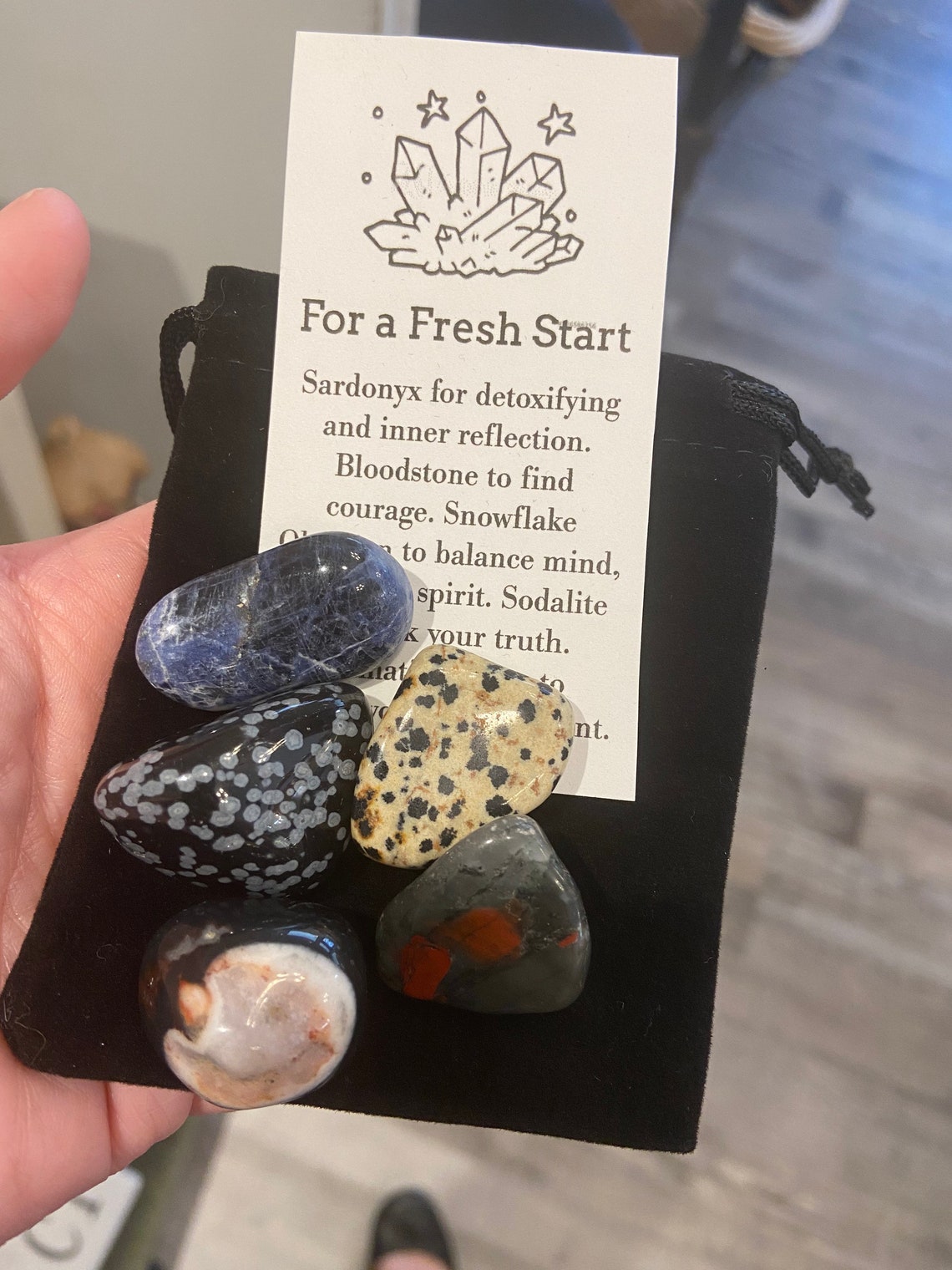 A Fresh Start Crystal Set - Etsy