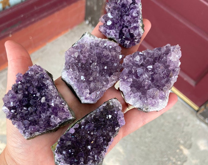 MINI Amethyst Geode - Etsy