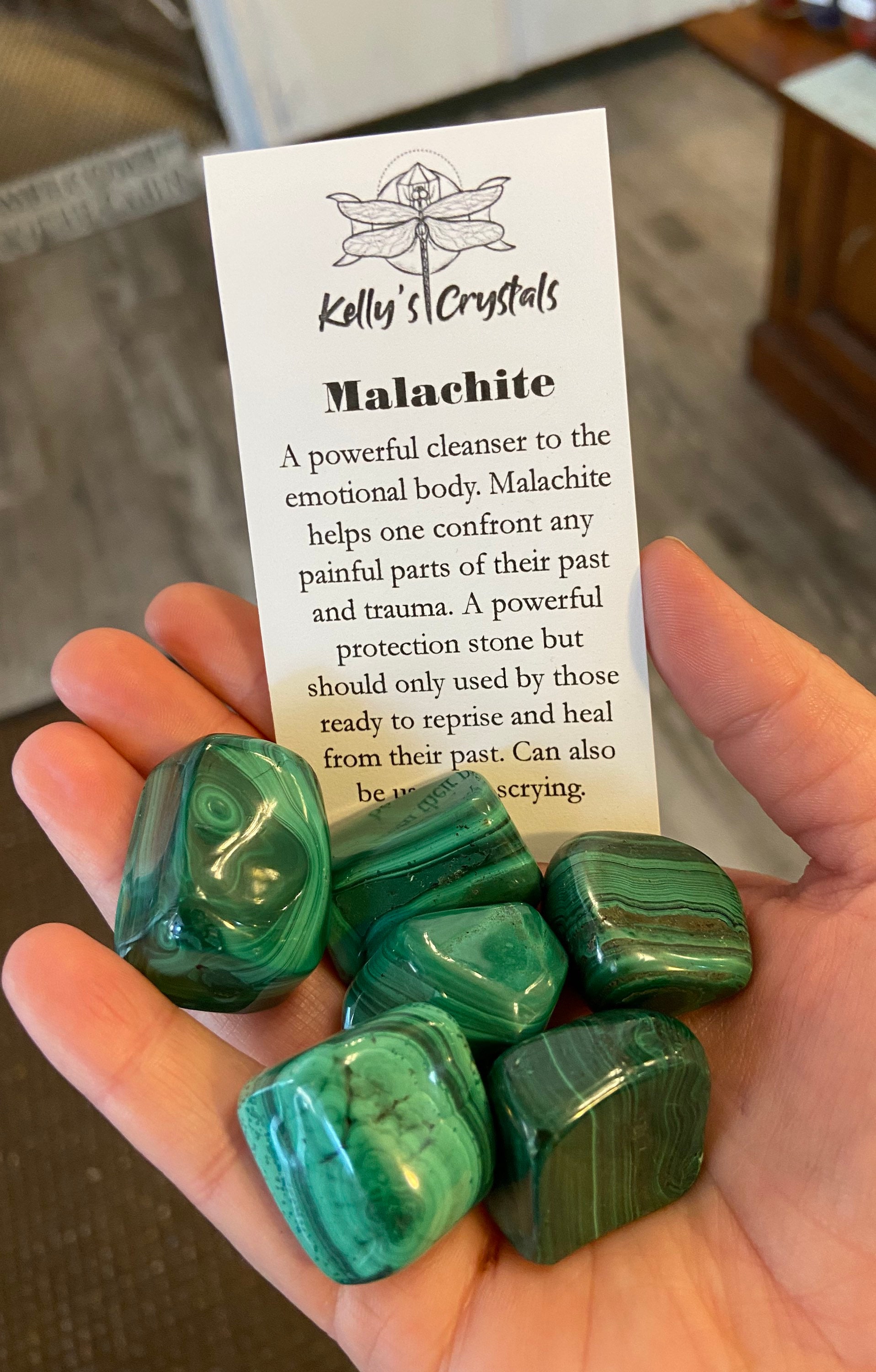 PAST LIFE WORK Healing Tumbled Crystal Set 4 Gemstones | Etsy