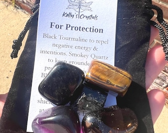 Home Protection Crystal Set, Crystals for Home Protection, House ...