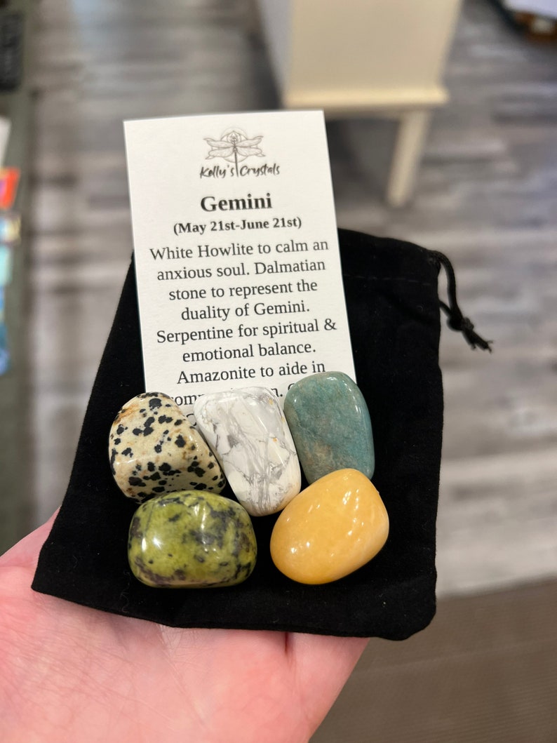 Gemini Crystal Set - Etsy