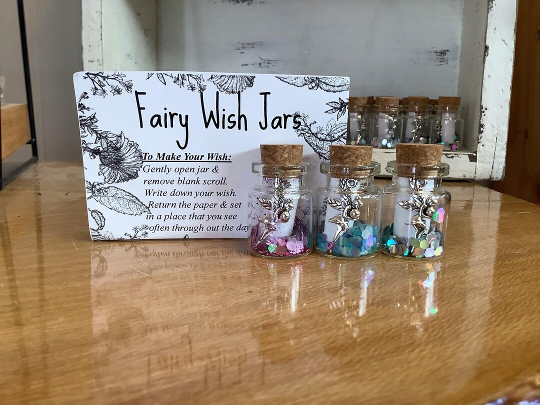 Fairy Wish Jar - Etsy