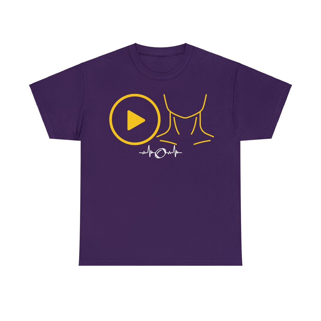 LSU Tigers PLAY NECK Tee - Etsy