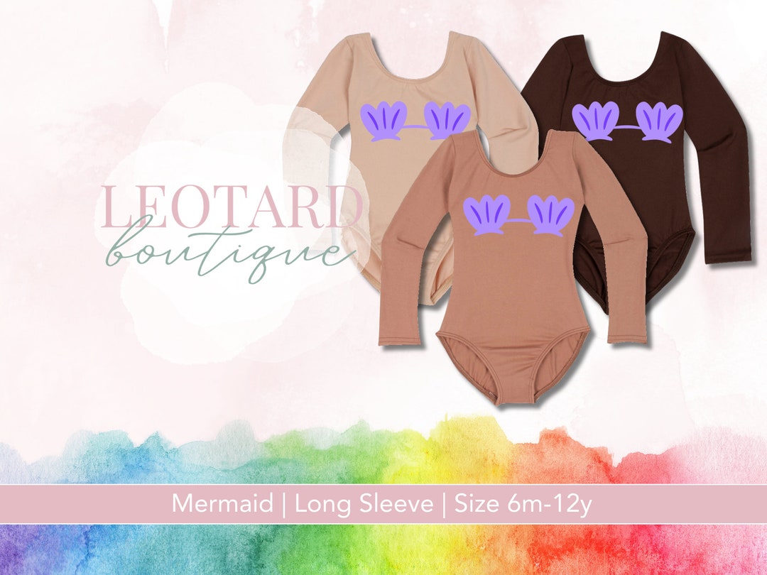 Mermaid Costume Top | Mermaid Bodysuit | Mermaid Leotard | Baby ...