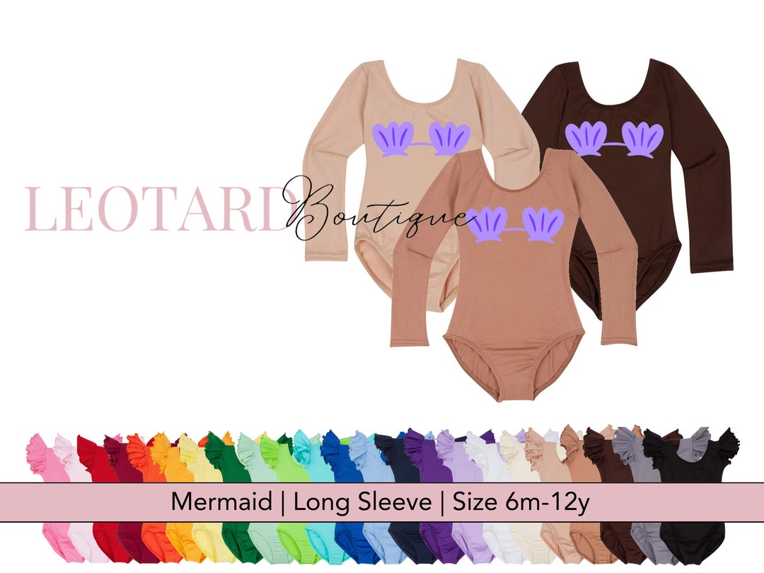 Mermaid Costume Top / Mermaid Bodysuit / Mermaid Leotard / - Etsy