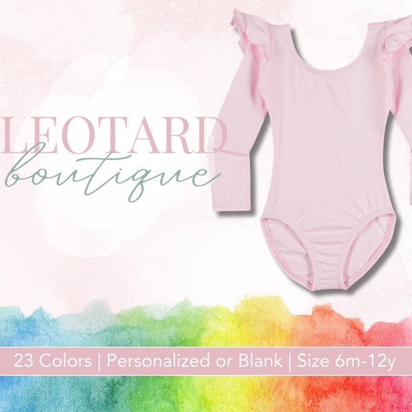 Pink Leotard Girls - Etsy