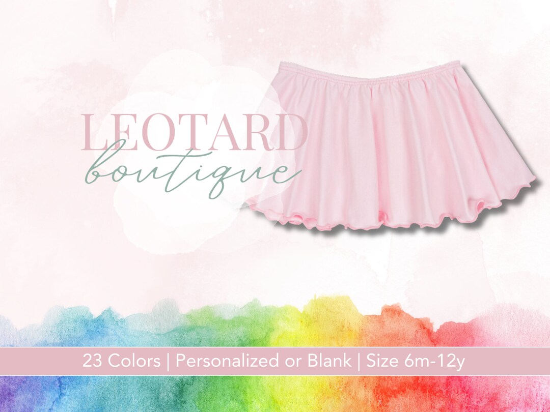 Light Pink | Ballet Skirt for Girls | Dance Wear | 23 Colors | Ready to ...