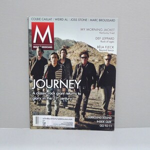 Journey Cover M Music & Musicians Magazine June Vol 02 Issue O4 / Def ...