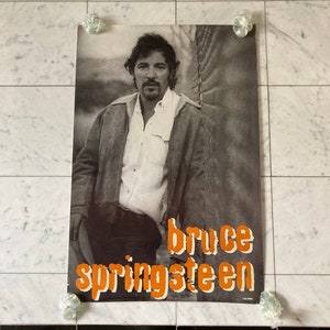 Bruce Springsteen Poster Photo of the Boss With Mustache and Beard ...