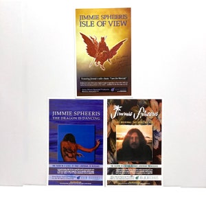 Jimmie Spheeris Poster Set Isle of View / the Dragon is Dancing / the ...