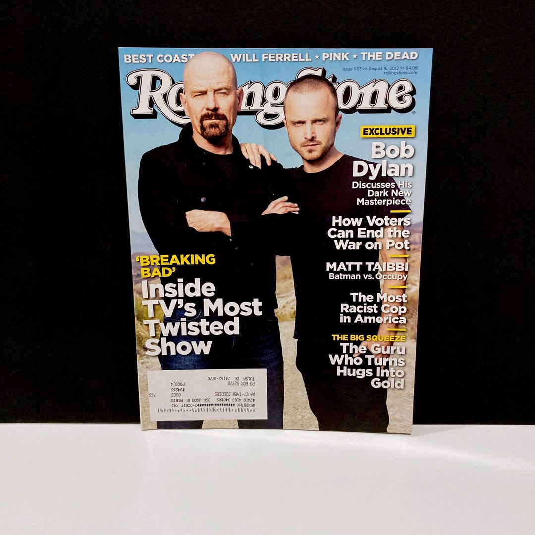 Breaking Bad Rolling Stone Magazine Issue 1163, August 16 Bryan ...