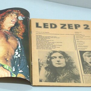 Led Zeppelin 2 Magazine Fall 1978 / Led Zep 2 Punk Rock Special 02279 ...