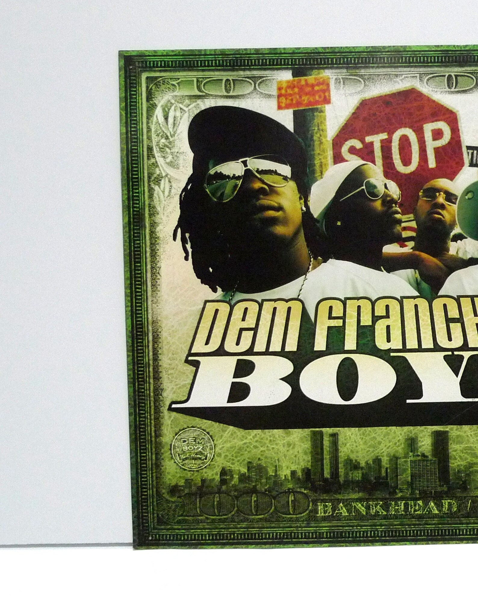 Dem Franchize Boyz Poster Flat / Vintage Square Poster / Jizzal Man ...