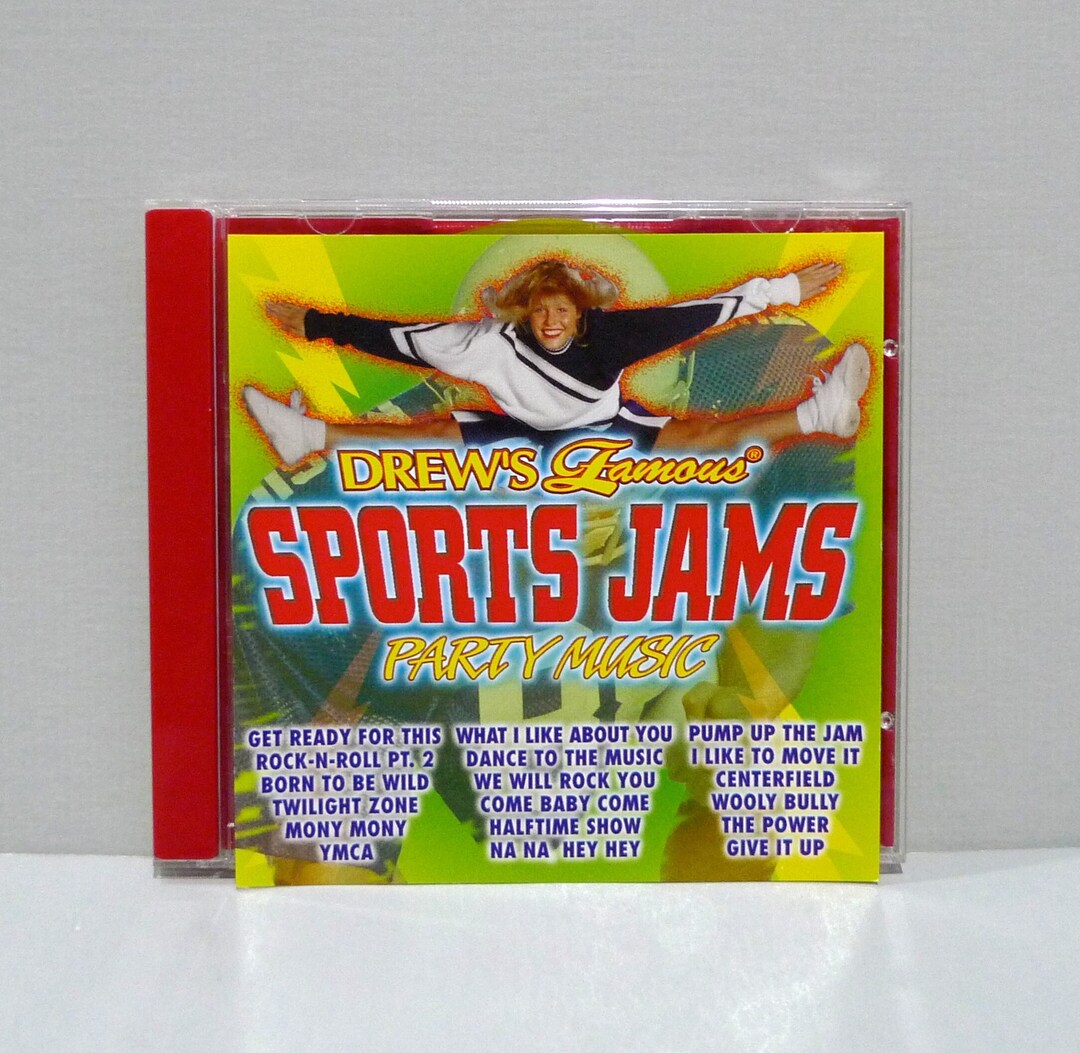 Drews Famous Sports Jams Party Music CD - 26 Songs / YMCA, Rock & Roll ...