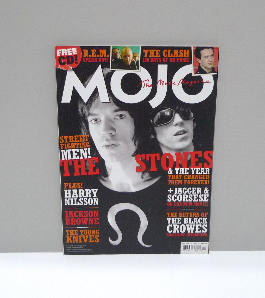 Rolling Stones Cover - Mojo Magazine (no CD)- REM, the Clash, Harry ...