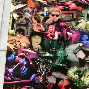 Pigface Glitch Poster 1992 - Original, Vintage - Martin Atkins Chris ...