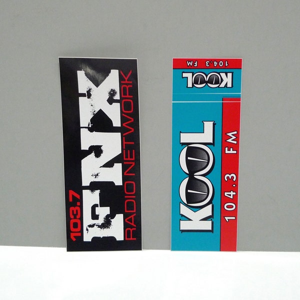 Radio Station Stickers - Etsy