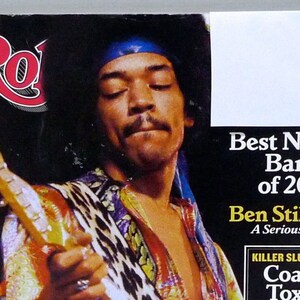 Jimi Hendrix Cover - Rolling Stone Magazine Issue #1011 - Ben Stiller ...