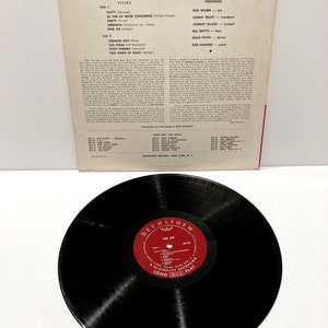 The Six Vinyl Record Vintage 1955 Mono Jazz Bop Band Bill - Etsy