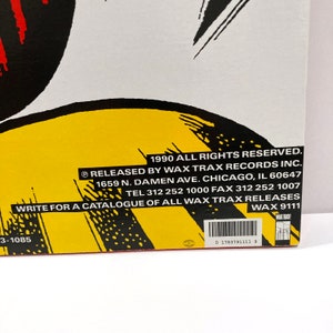 Foetus Inc. - Butterfly Potion Vinyl Record Plus Wax Trax Poster ...