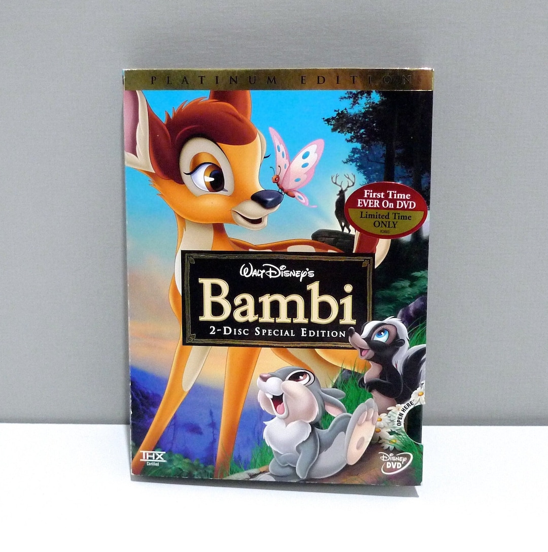 Bambi 2 DVD Set With Slipcase - Digitally Remastered Walt Disney ...