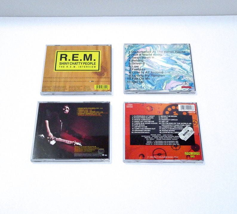 REM Cds Interview / Live Recordings Songs That Are Live / | Etsy