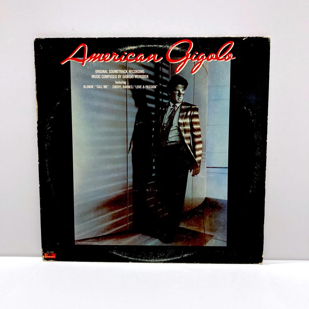 American Gigolo Soundtrack Vinyl Record by Giorgio Moroder - Vintage ...